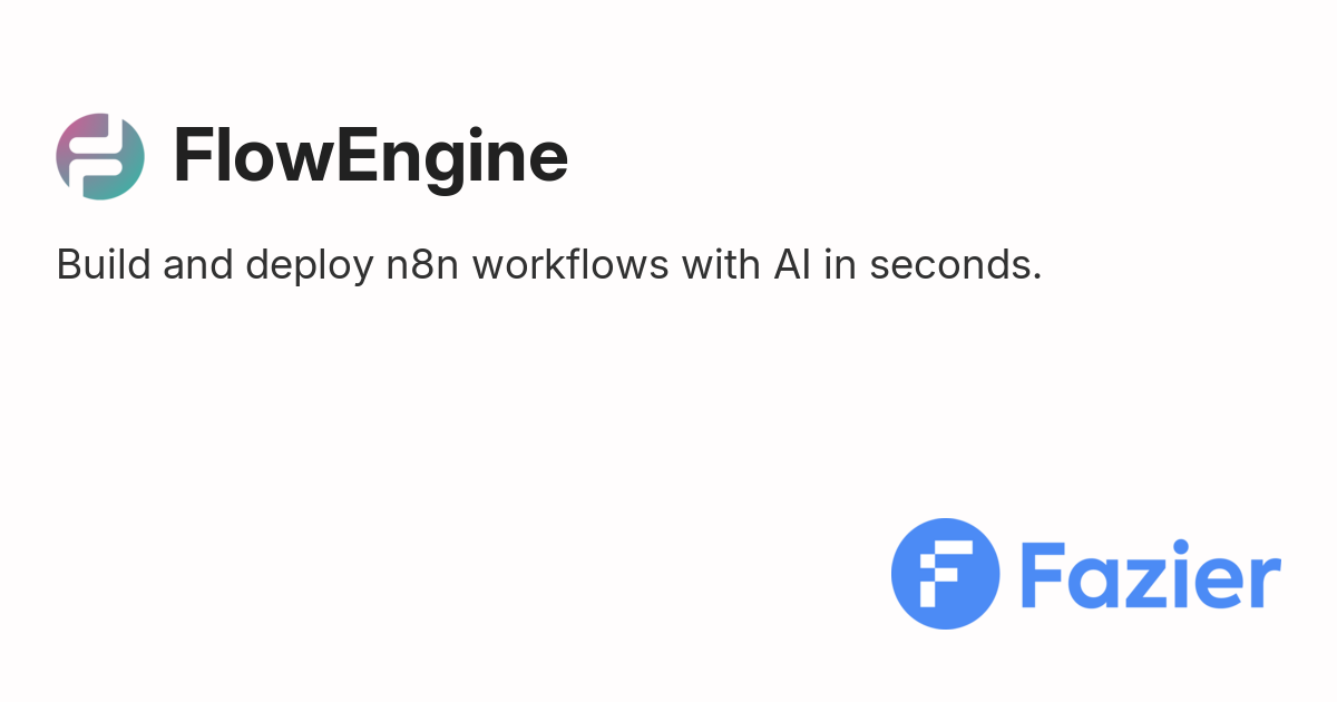 FlowEngine | Fazier