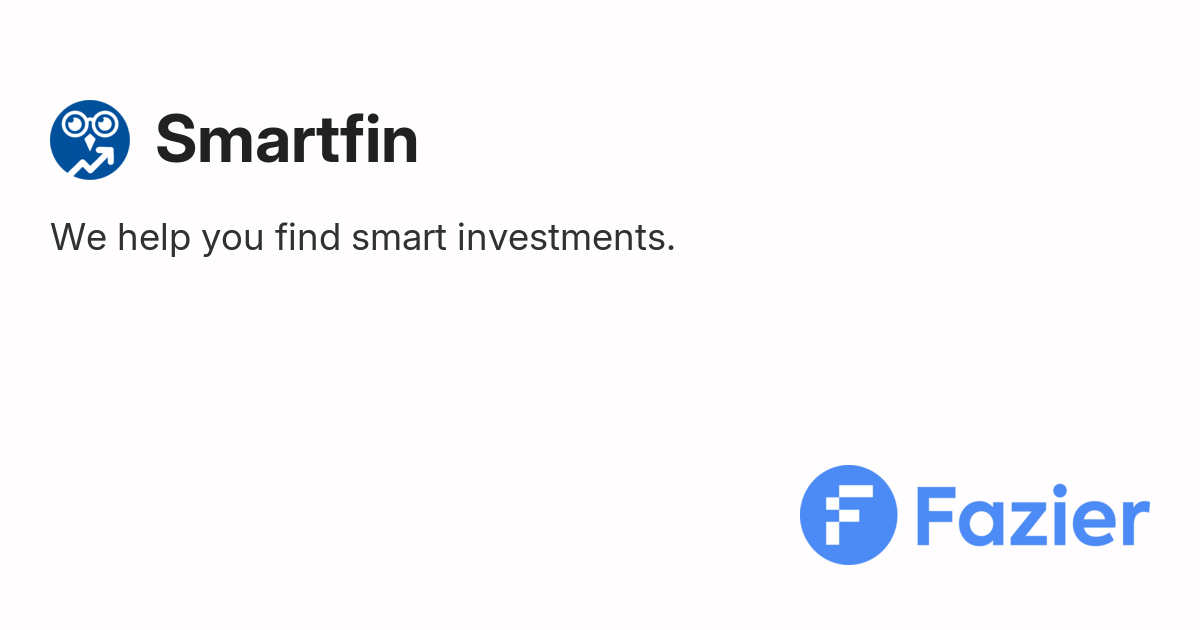 Smartfin | Fazier