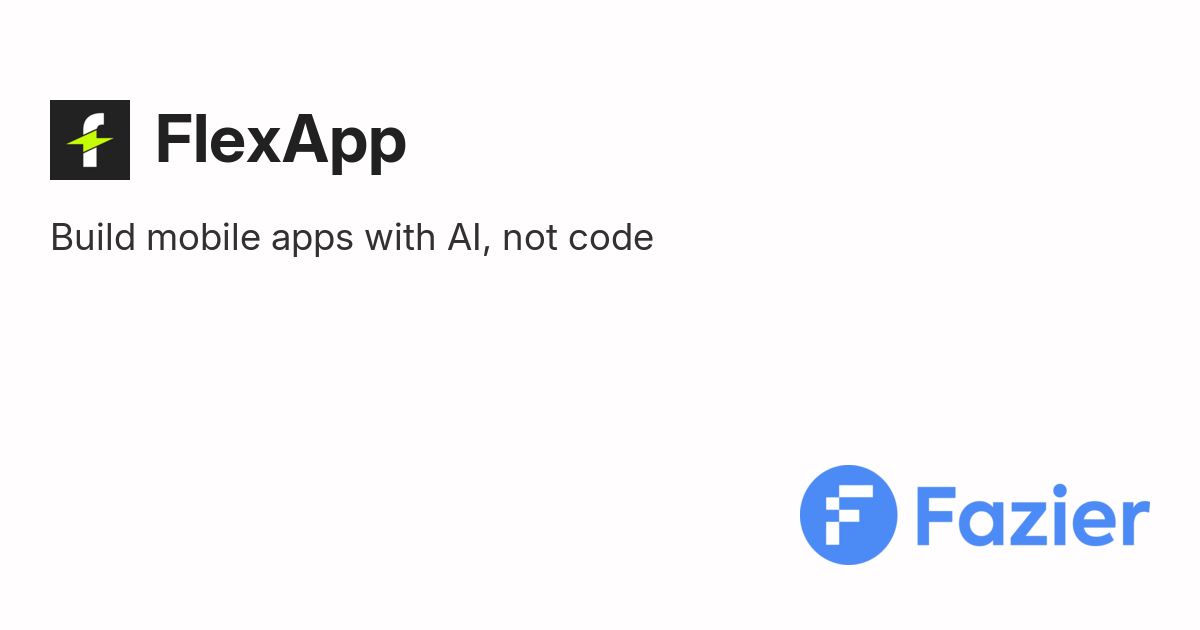 FlexApp | Fazier