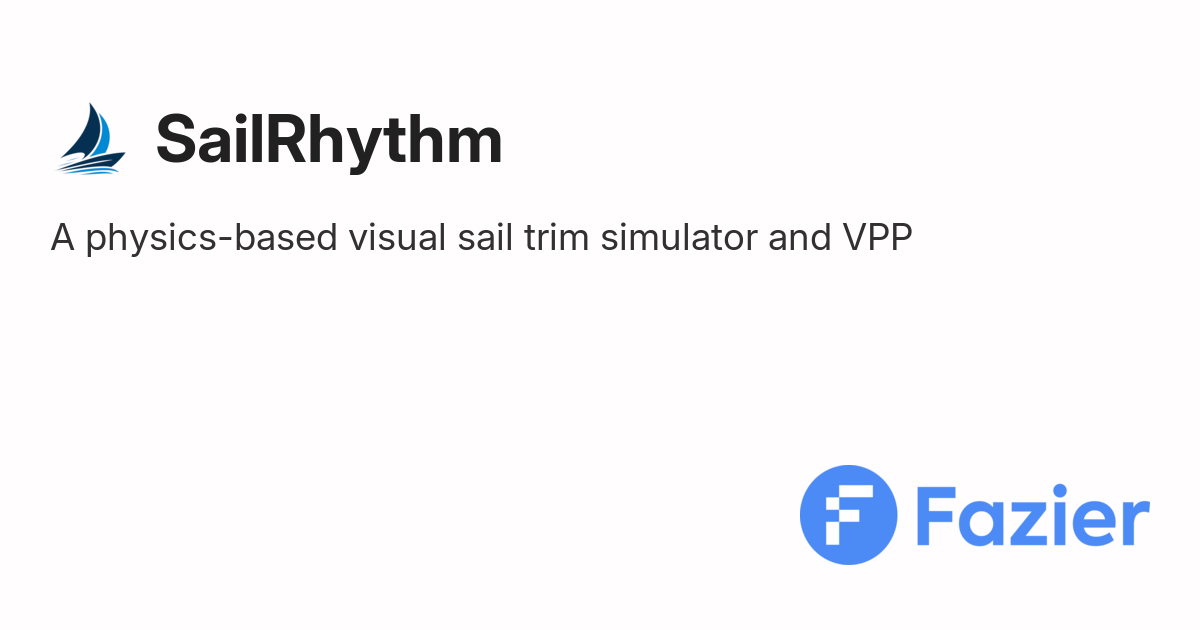 SailRhythm | Fazier