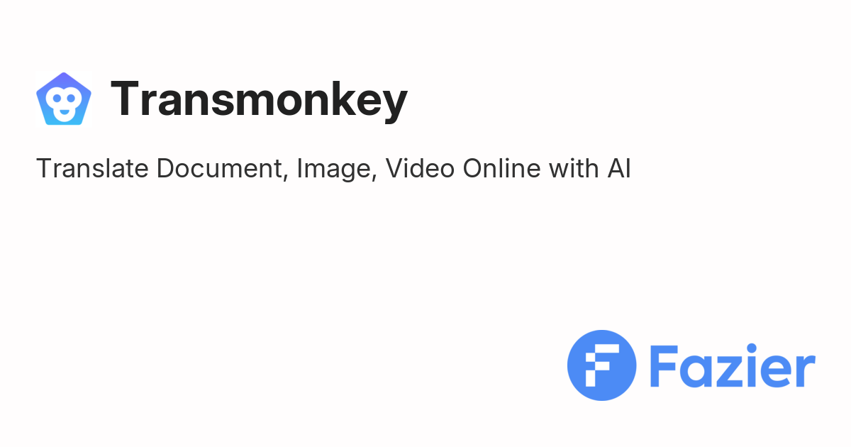 Transmonkey | Fazier