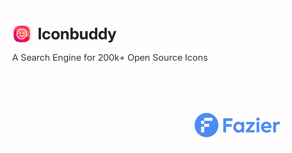 Iconbuddy | Fazier